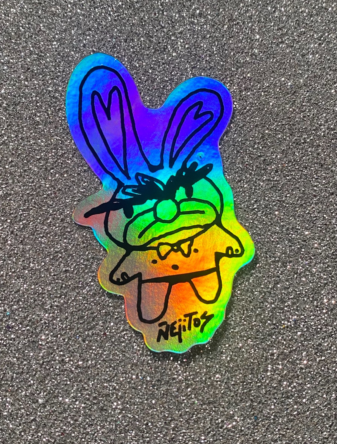 ñeji-stickers holográficos – ÑEJITOS