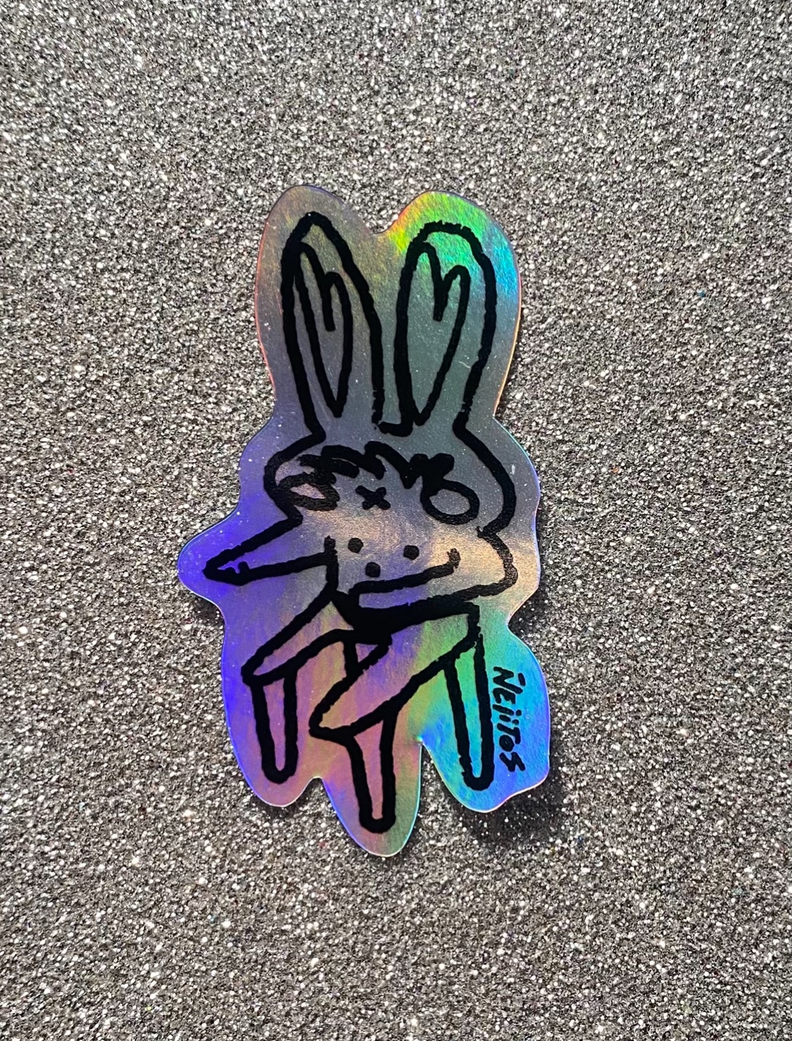 ñeji-stickers holográficos – ÑEJITOS